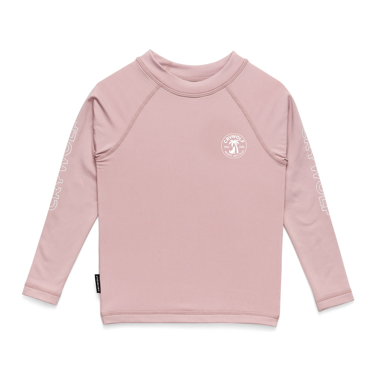 Crywolf Kids THERMAL RASH VEST | Kids Swimwear | Blush Pink Sizes 1 ...